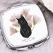 Black Cat Compact Mirror / Black Cat Gift / Black Cat Mirror / - Etsy