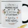 Insurance Agent Mug / Gift for Insurance Agent / Insurance Agent Gift ...