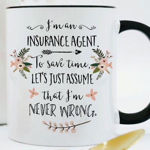 Insurance Agent Gifts Insurance Agent Mug Only the Strongest | Etsy