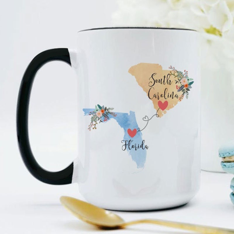 South Carolina Mug - Etsy