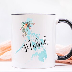 Philippines Mug / Filipino Mug / Personalized Philippines Coffee Mug ...