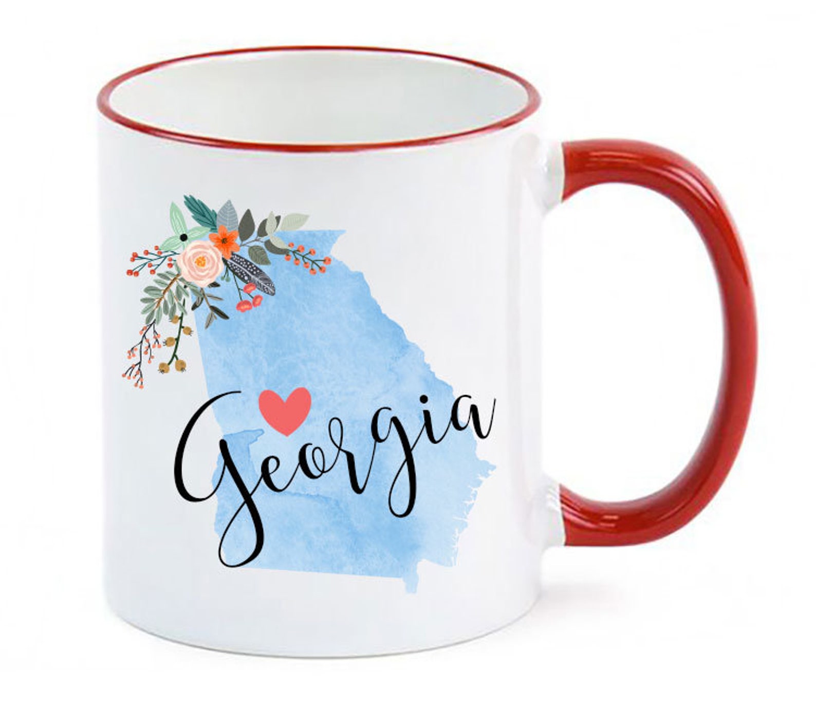 Georgia Mug / Personalized Georgia Gift / Georgia Cup /georgia Coffee ...