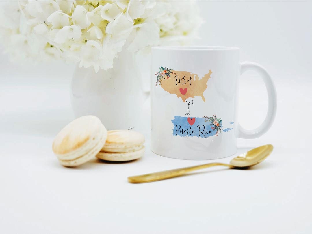 USA Puerto Rico Mug / Puerto Rico USA Mug / Puerto Rico United States ...