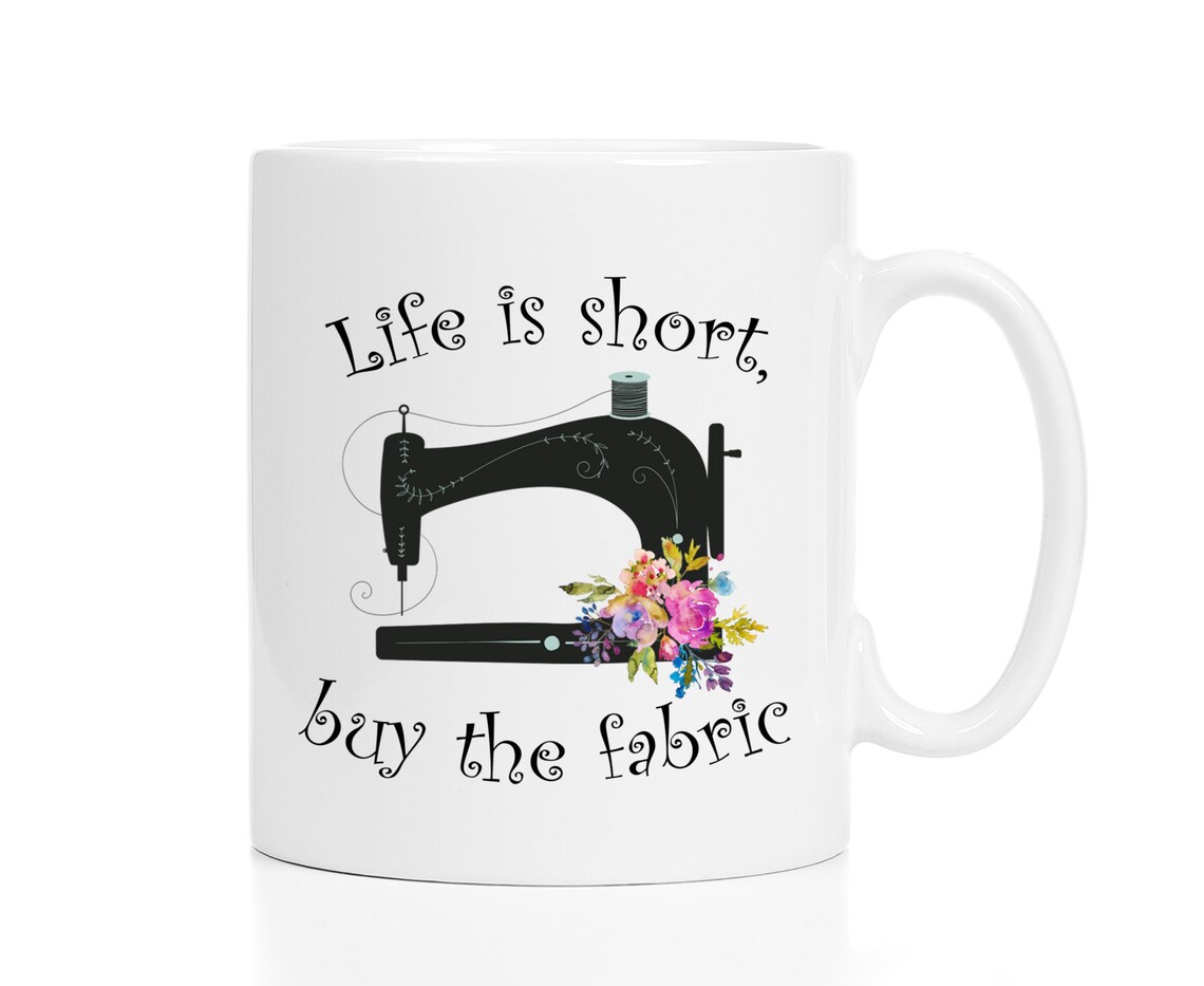 Sewing Mug / Seamstress Gift / Quilter Mug / Gift for Quilter - Etsy