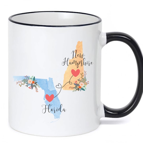 New Hampshire Mug - Etsy