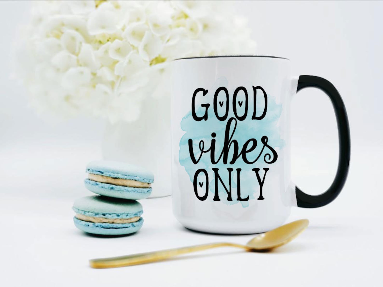Good Vibes Only Mug / Cheer up Gift / Positive Mug / - Etsy Denmark