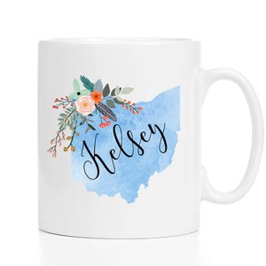 Personalized Ohio Mug / Personalized Mug / Ohio Gift / History Teacher ...