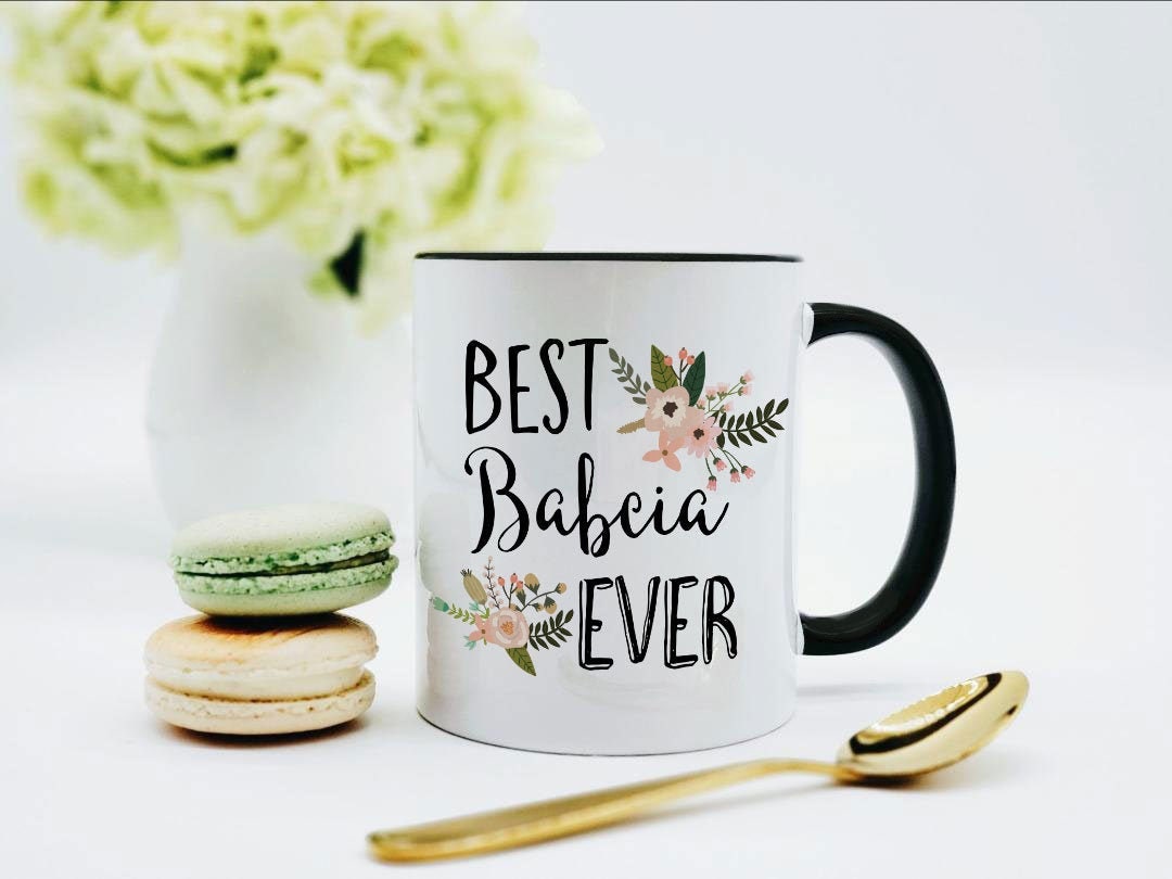 Best Babcia Ever Mug / Babcia Mug /babcia Coffee Mug / Pretty Babcia ...