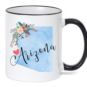 Arizona Mug / Personalized Arizona Gift / Arizona Cup / Arizona Coffee ...