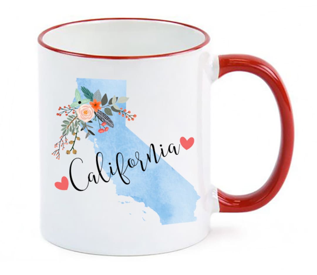 California Mug / Personalized California / California Cup / Custom ...