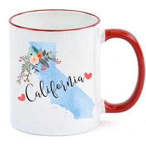 California Mug / Personalized California / California Cup / Custom ...