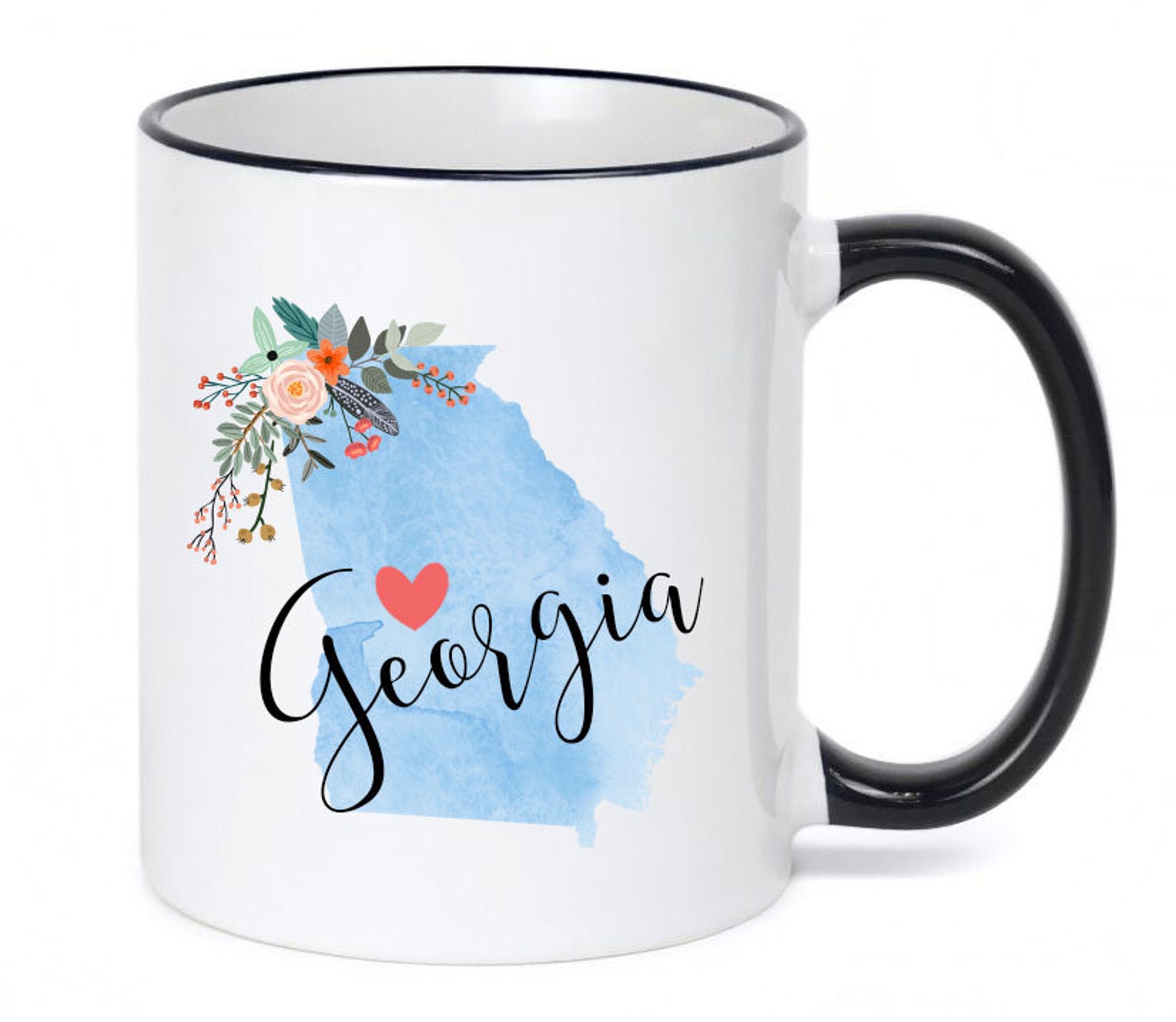 Georgia Mug / Personalized Georgia Gift / Georgia Cup /georgia Coffee ...