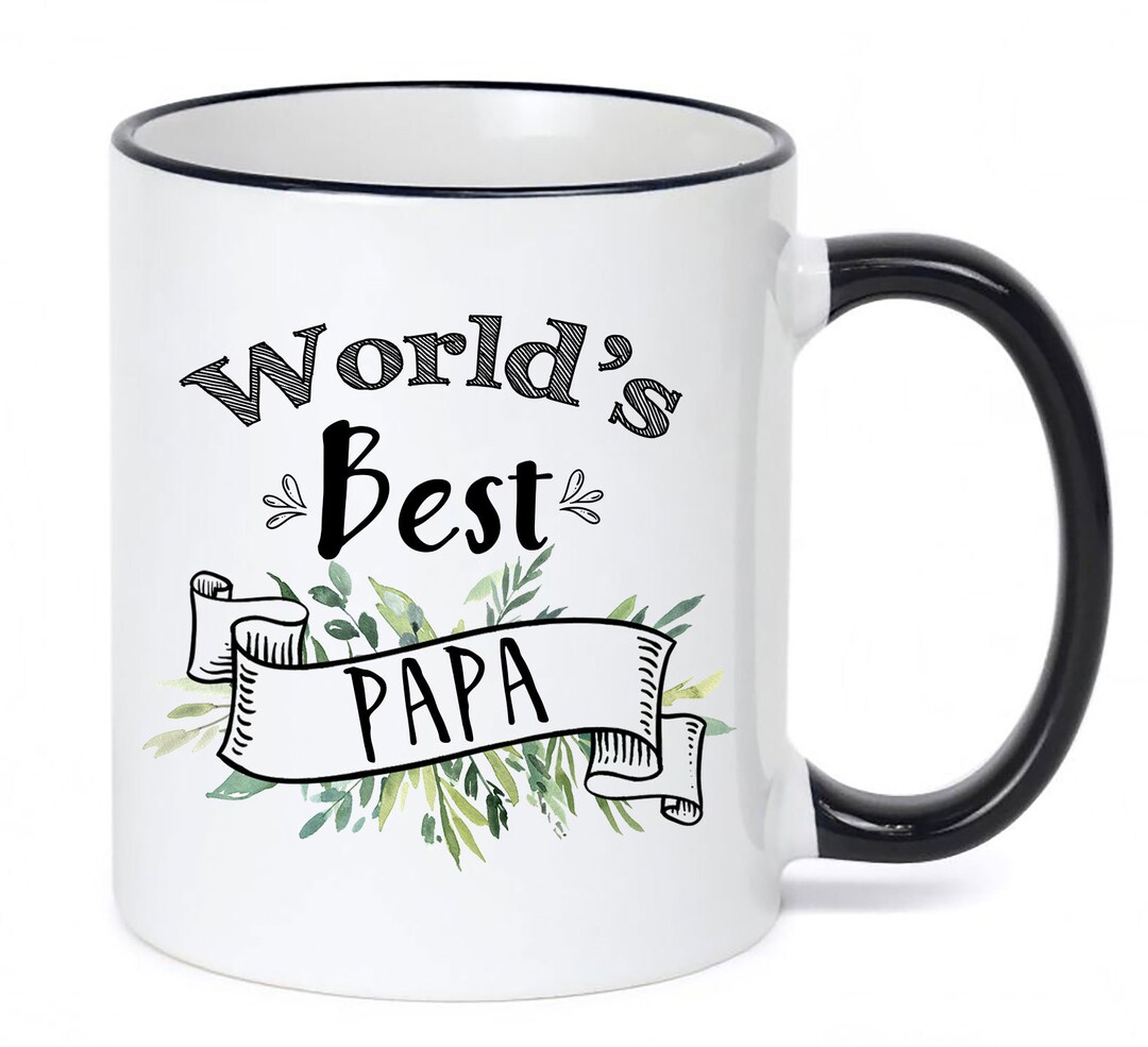 World's Best Papa Mug / World's Best Papa Gift / Father's Day Gift ...
