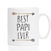 Best Papi Ever Mug / Papi Mug / Papi Coffee Mug / Papi Gift / Gift for ...