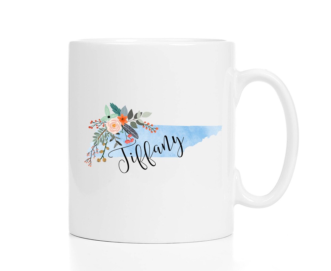 Personalized Tennessee Mug / Personalized Mug / Tennessee Gift ...