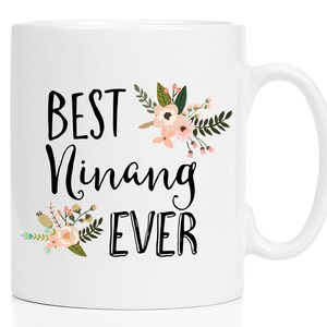 Best Ninang Ever Mug / Ninang Mug / Ninang Coffee Mug / Ninang Gift ...