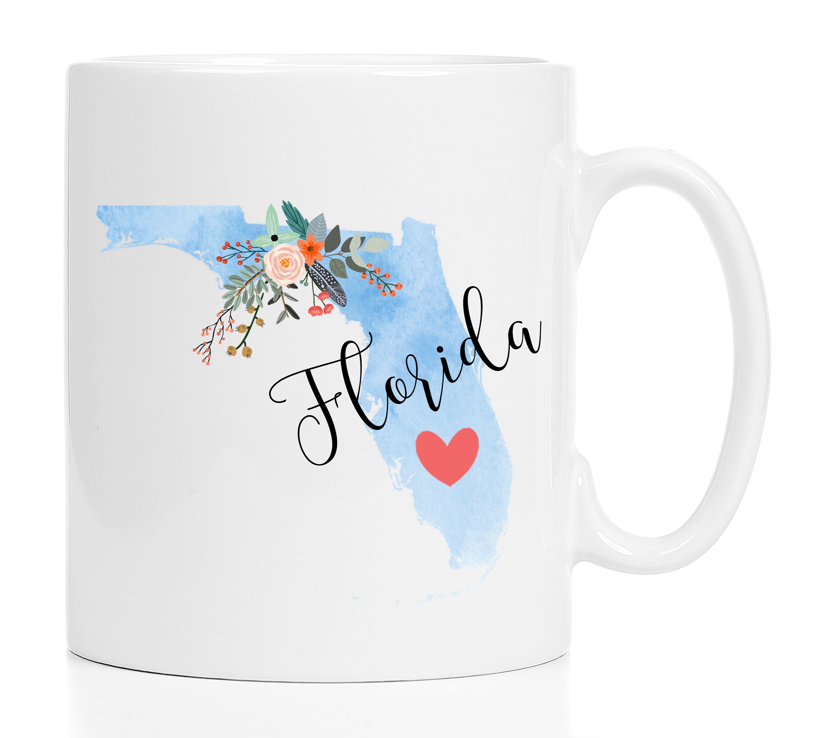 Florida Mug / Personalized Florida Gift / Florida Cup / - Etsy