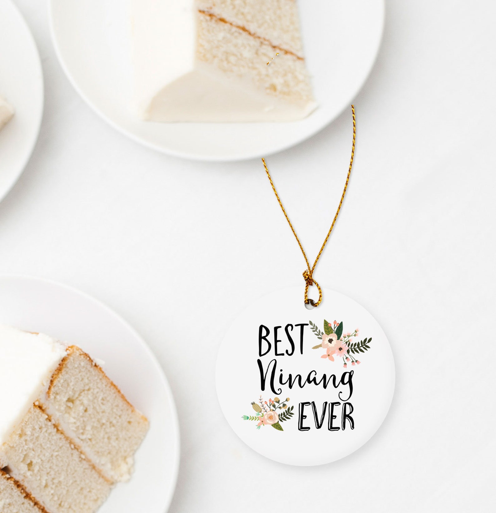Ninang Ornament / Best Ninang Ever Ornament / Personalized - Etsy