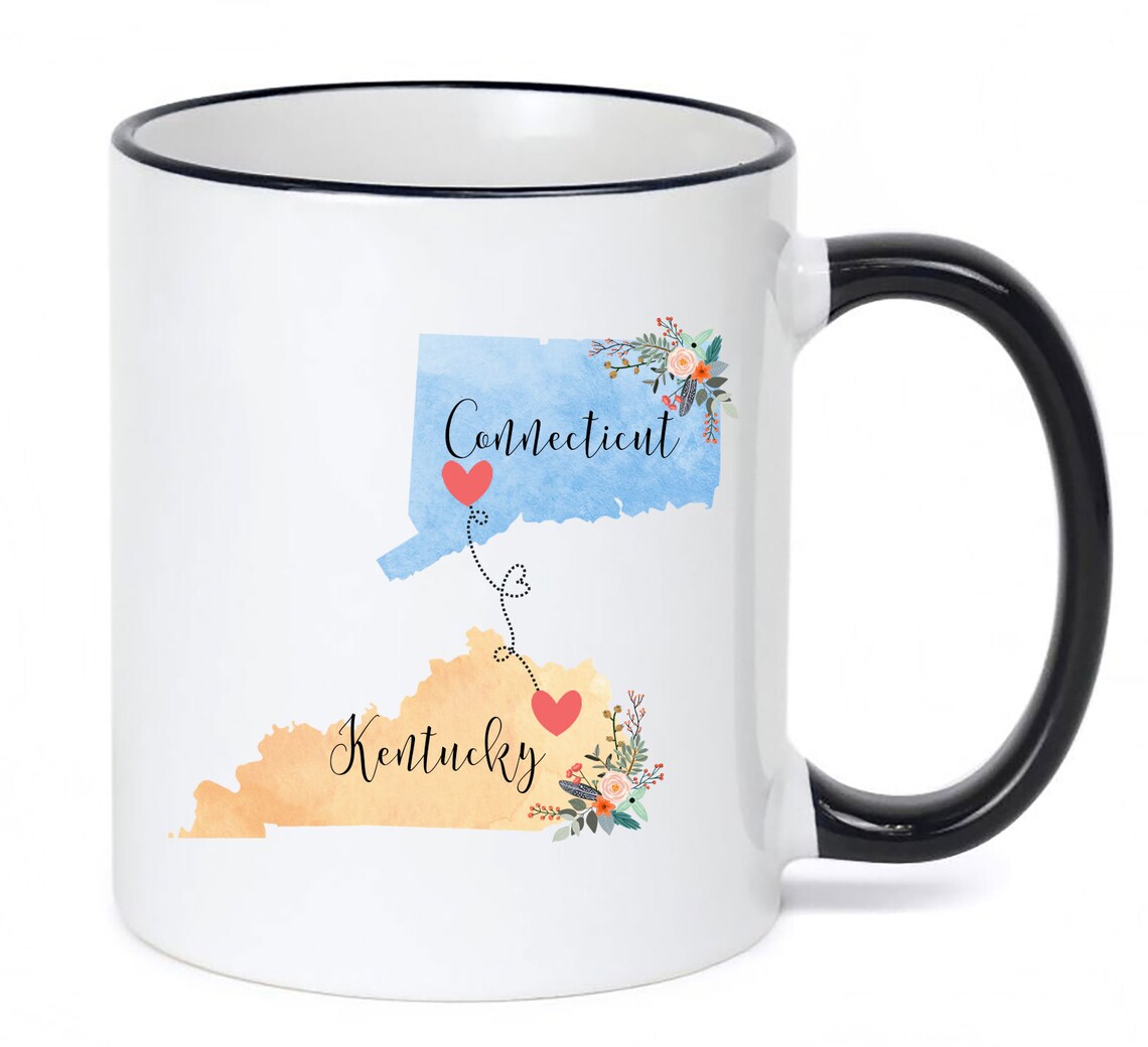 Connecticut Kentucky Mug /kentucky Connecticut Mug / College Student ...