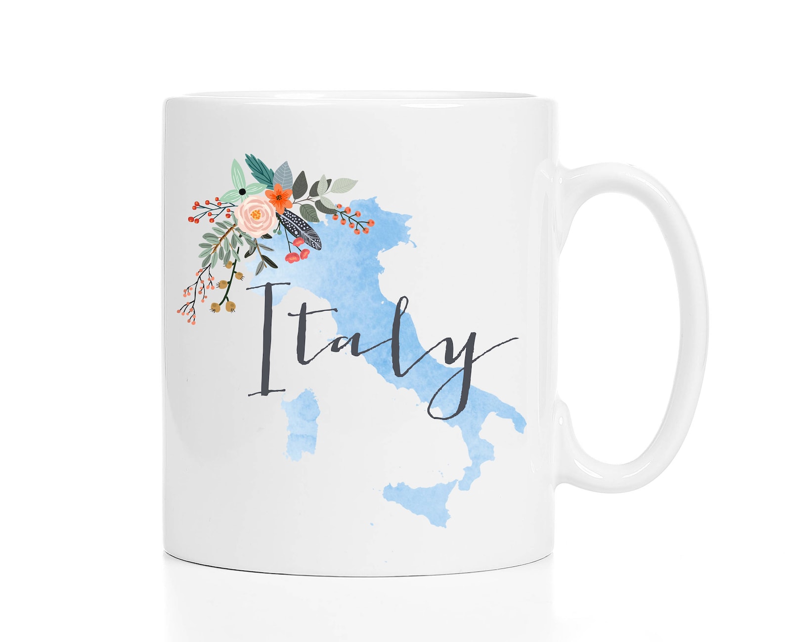 Italy Mug / Custom Name Mug / Personalized Italy Mug / Italy - Etsy