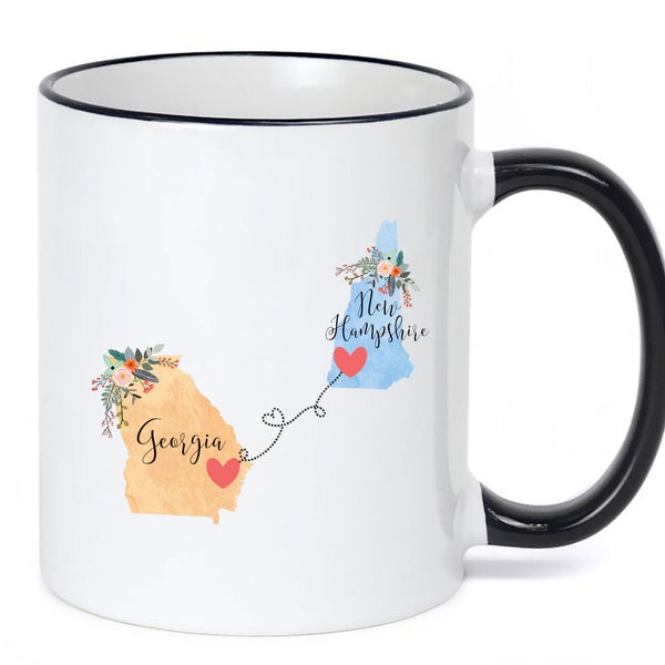 New Hampshire Mug - Etsy