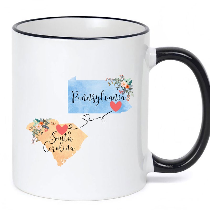 South Carolina Mug - Etsy