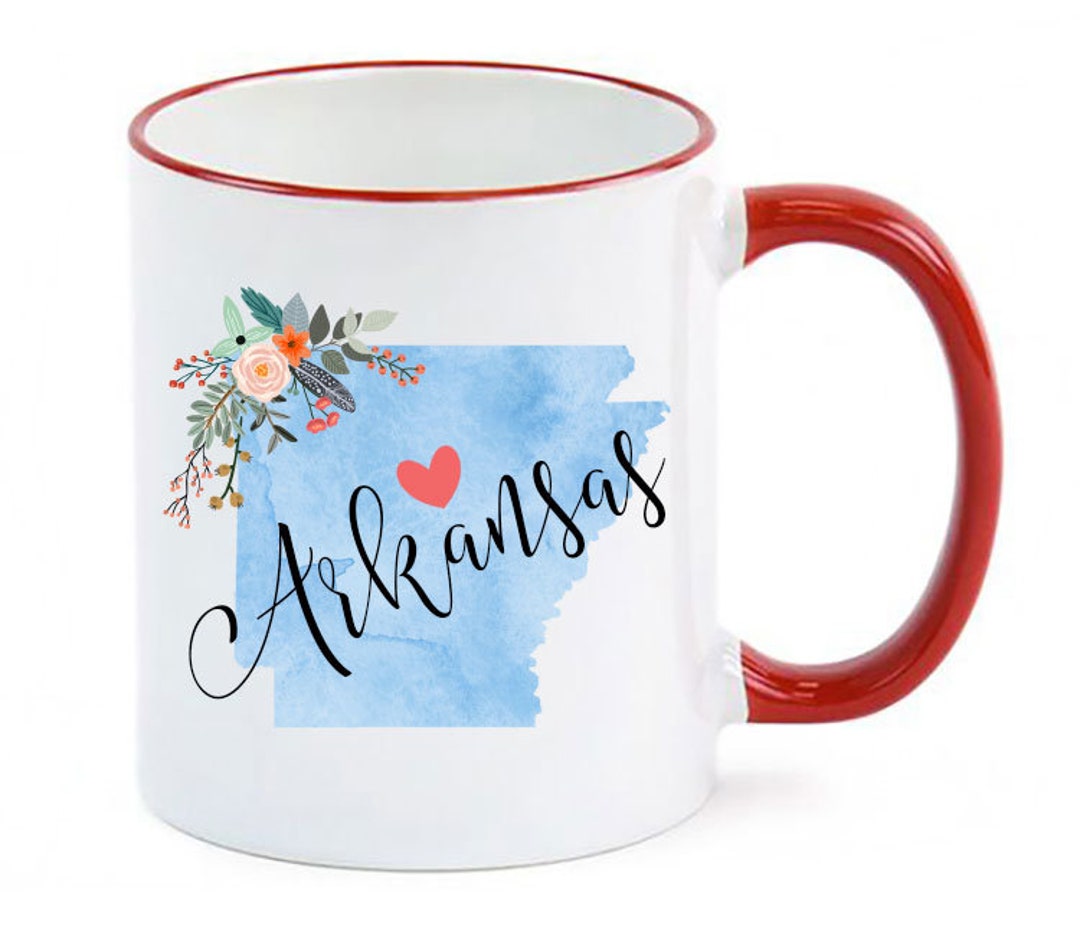 Arkansas Mug / Personalized Arkansas Gift / Arkansas Cup / Arkansas ...