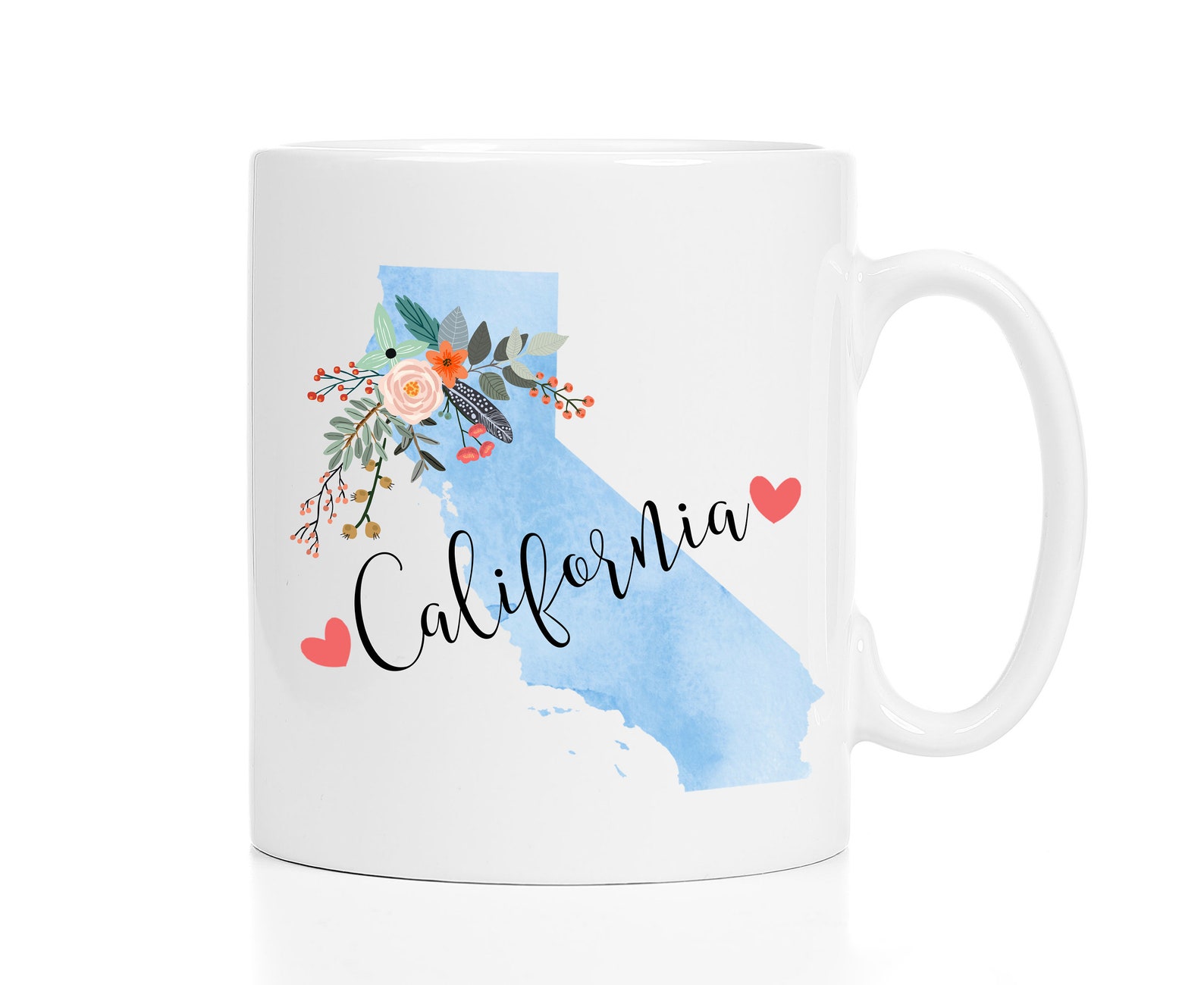 California Mug / Personalized California Gift / California Cup - Etsy