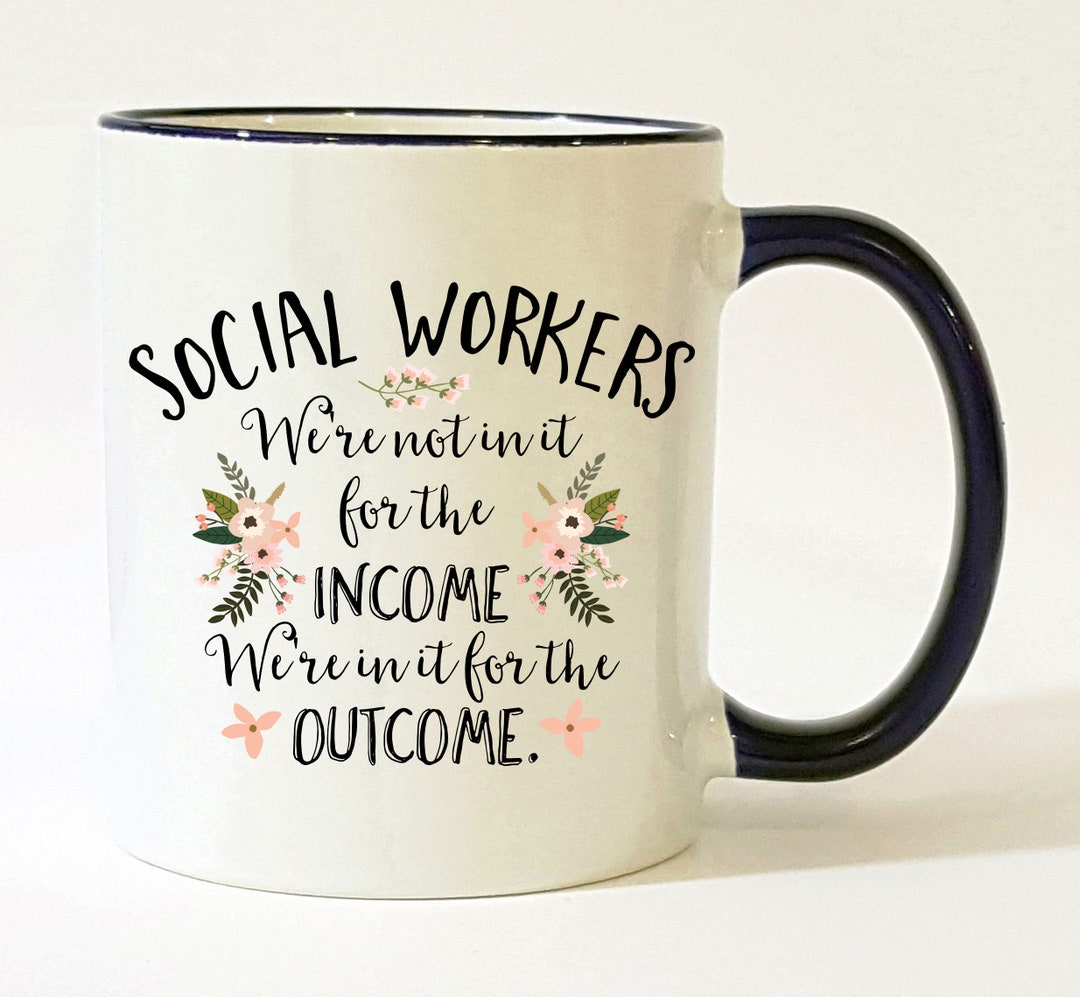 Social Worker Mug / Personalized Social Worker Gift / Social Worker ...