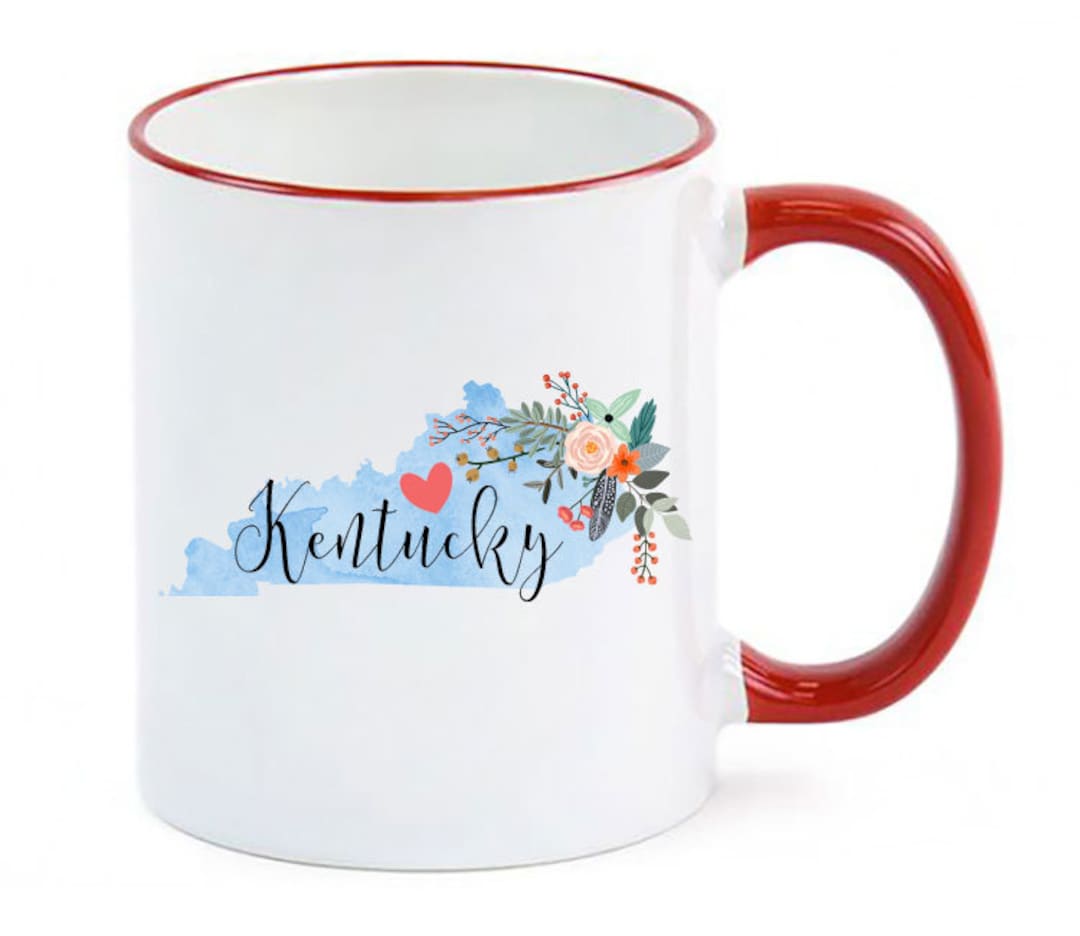 Kentucky Mug / Personalized Kentucky Gift / Kentucky Cup / Kentucky ...