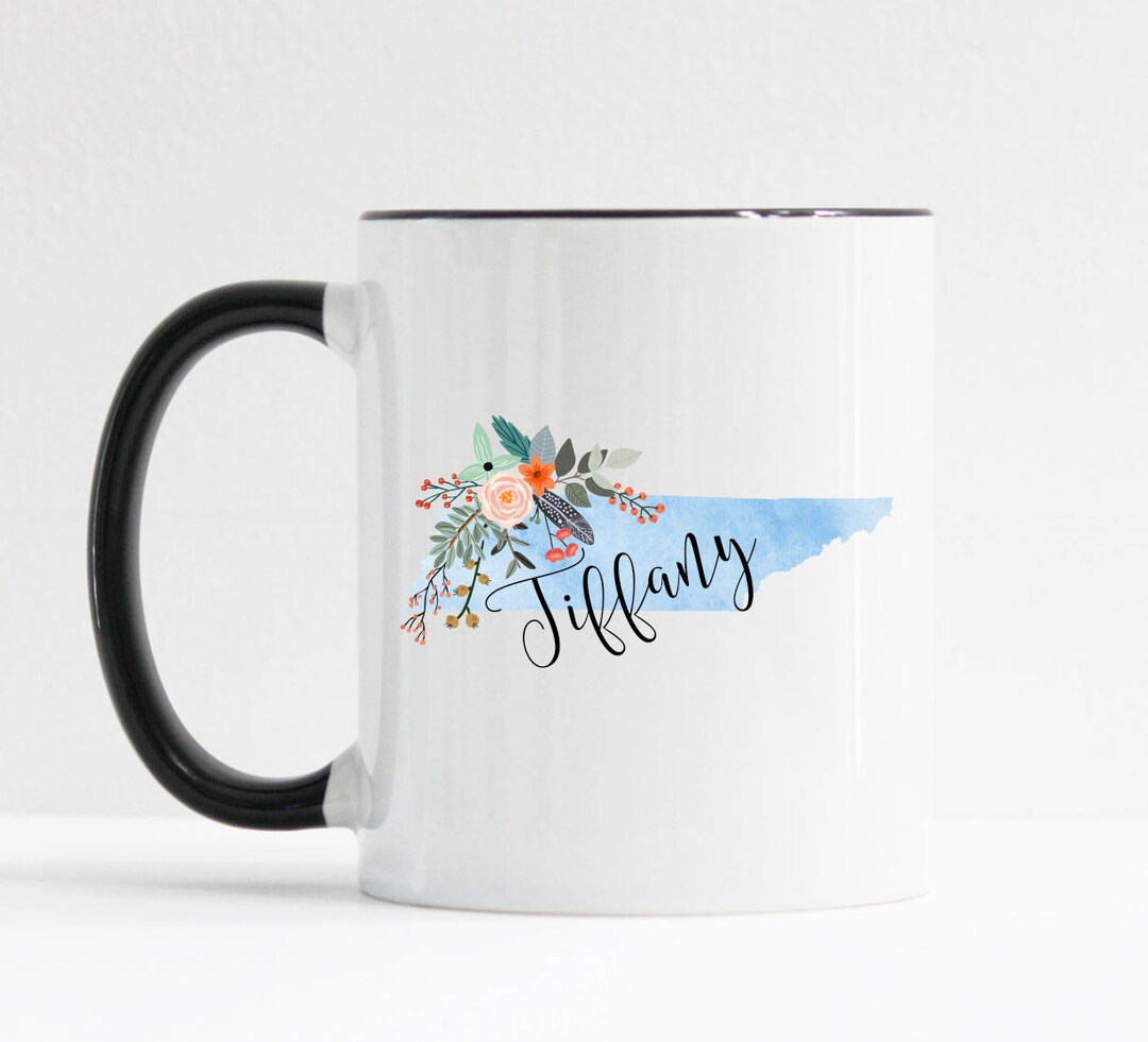 Personalized Tennessee Mug / Personalized Mug / Tennessee Gift ...