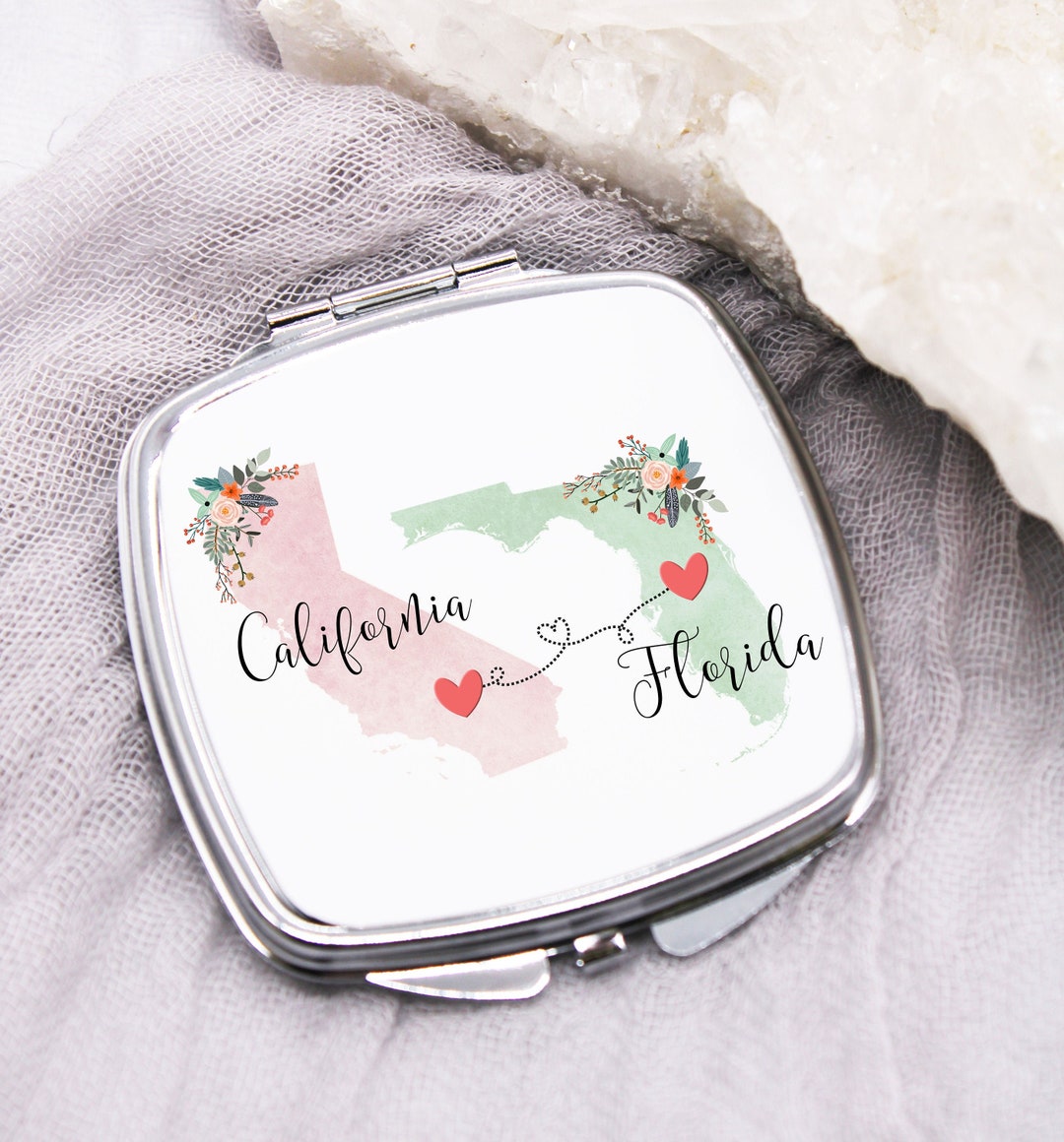 California Florida Mirror / State Compact / State Mirror / Two State ...