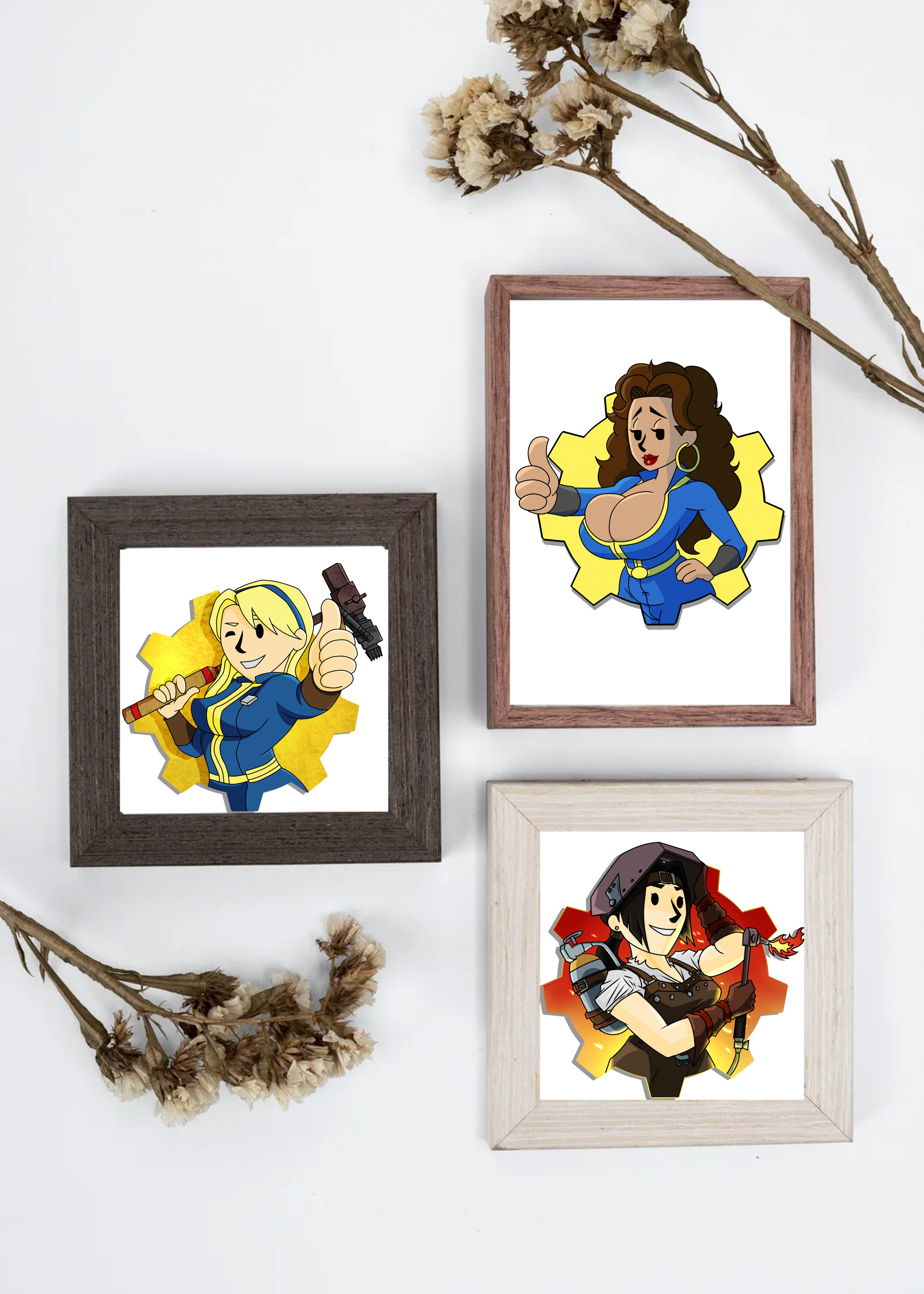 The Vault Girl Collection - Etsy