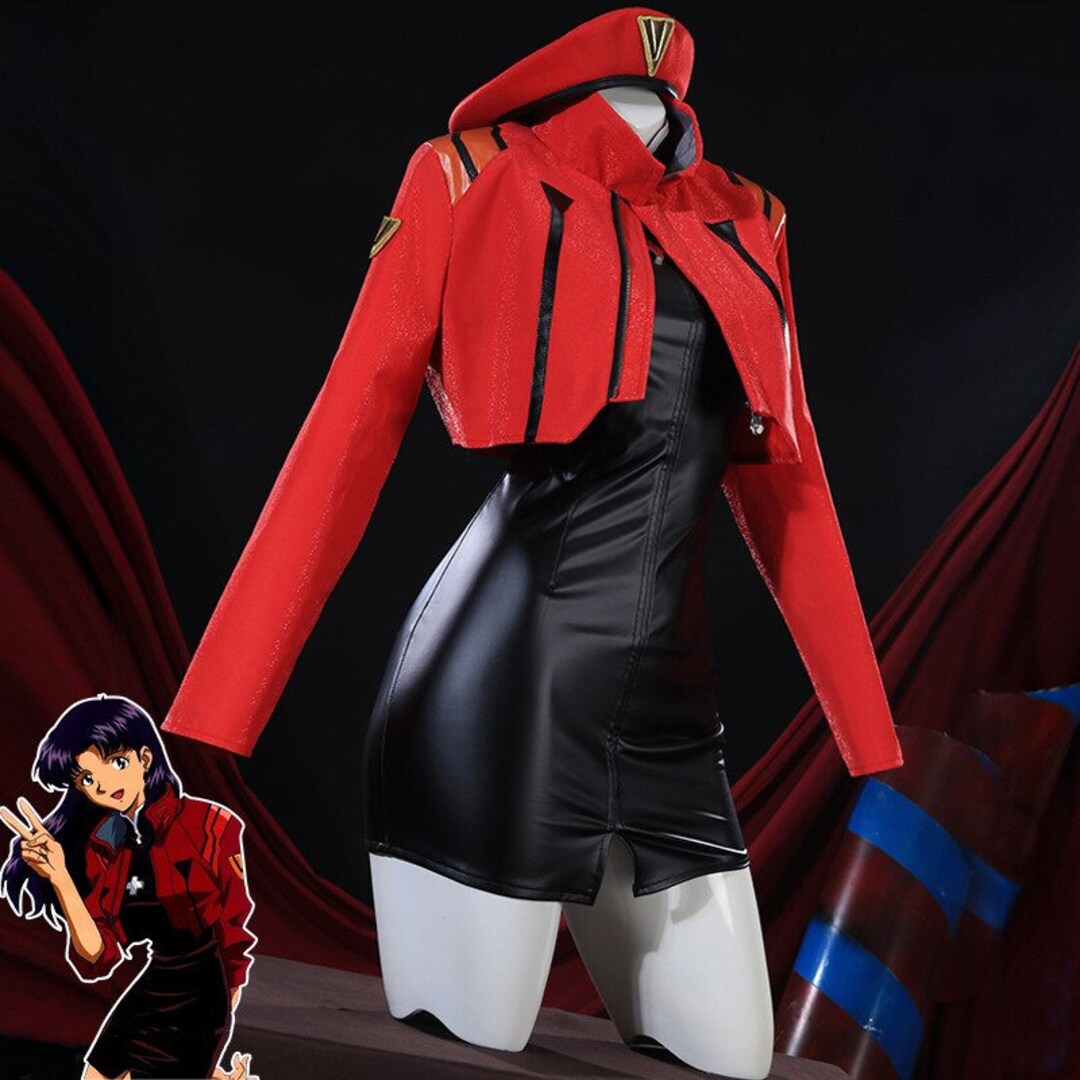 Anime Cosplay Misato Katsuragi Cosplay Costume EVA Women Wig - Etsy