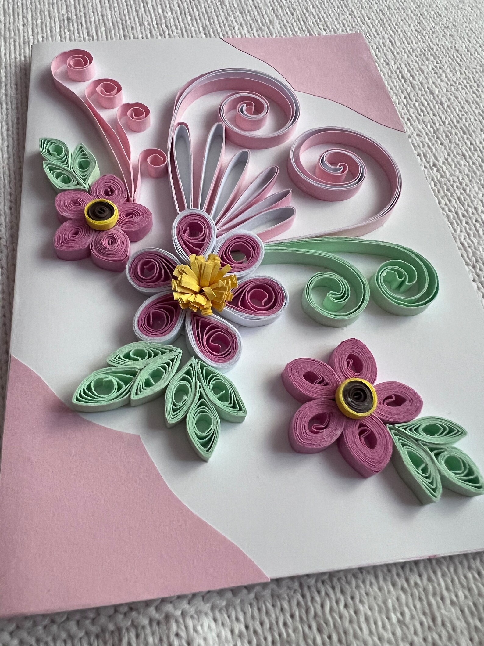 Quilling Card, Birthday Quilled Card, Handmade Birthday Card, Handmade ...