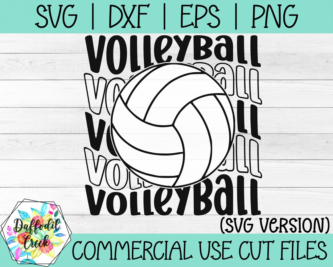 Retro Volleyball SVG | Volleyball Mom SVG | Volleyball SVG - Etsy