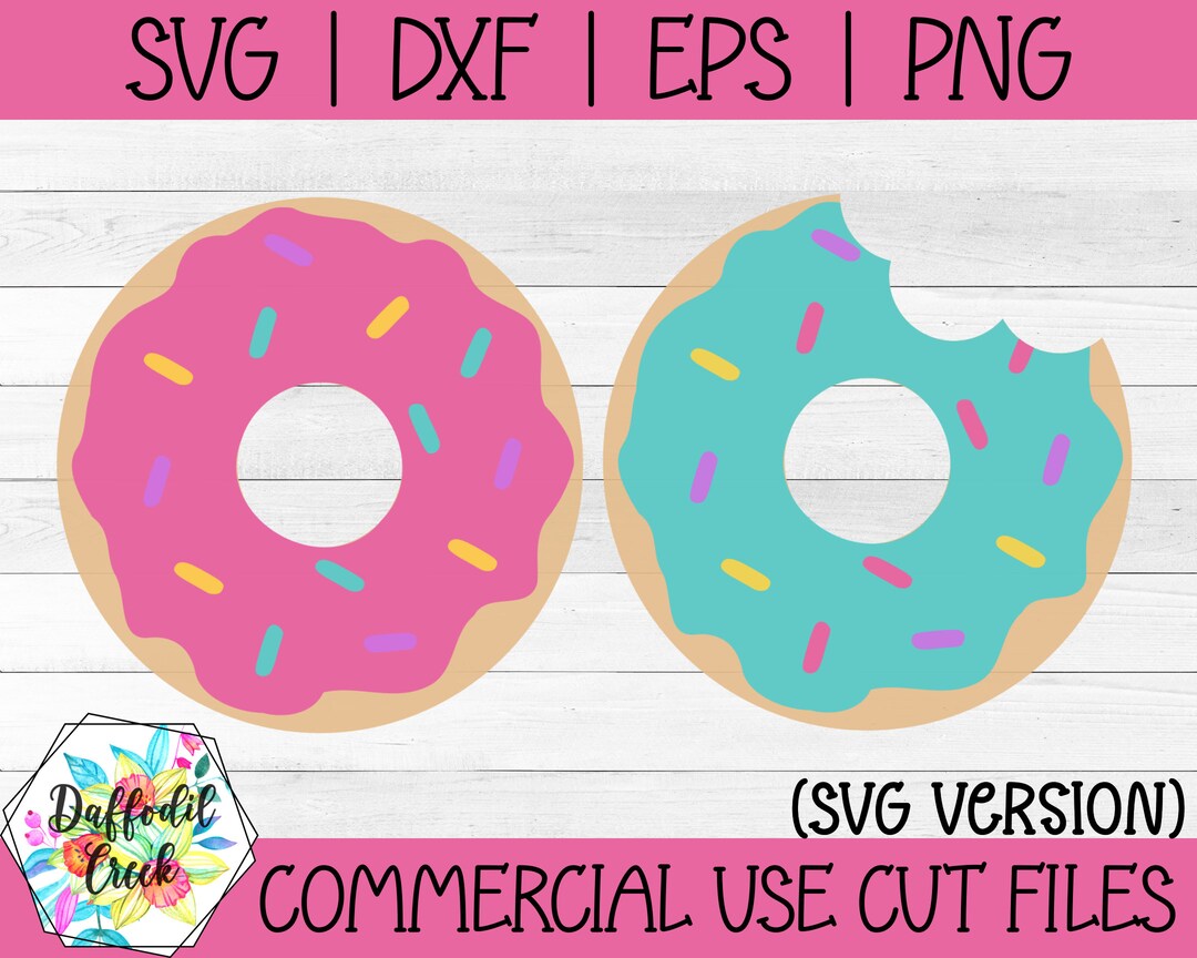 Donut SVG | Donut Birthday | Sprinkles SVG | Donut Clipart - Etsy
