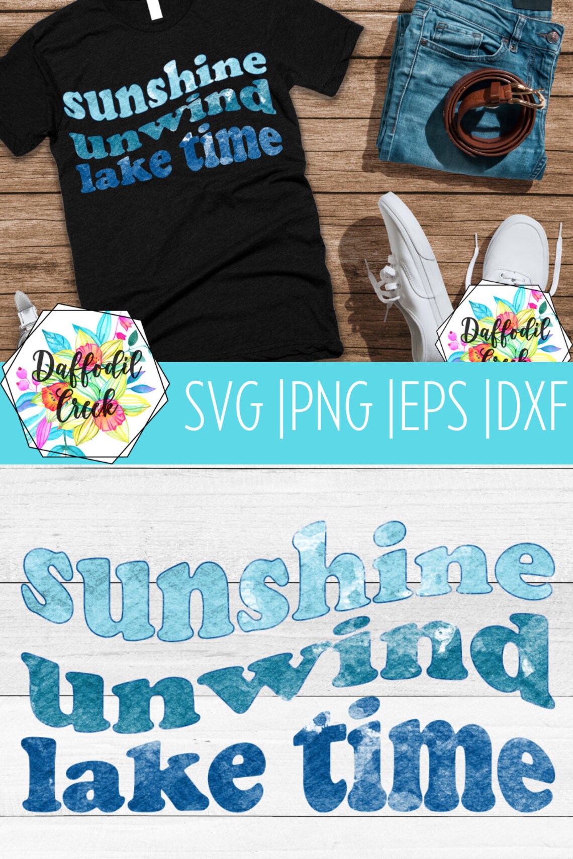 Lake Time SVG Sunshine SVG Summertime SVG - Etsy