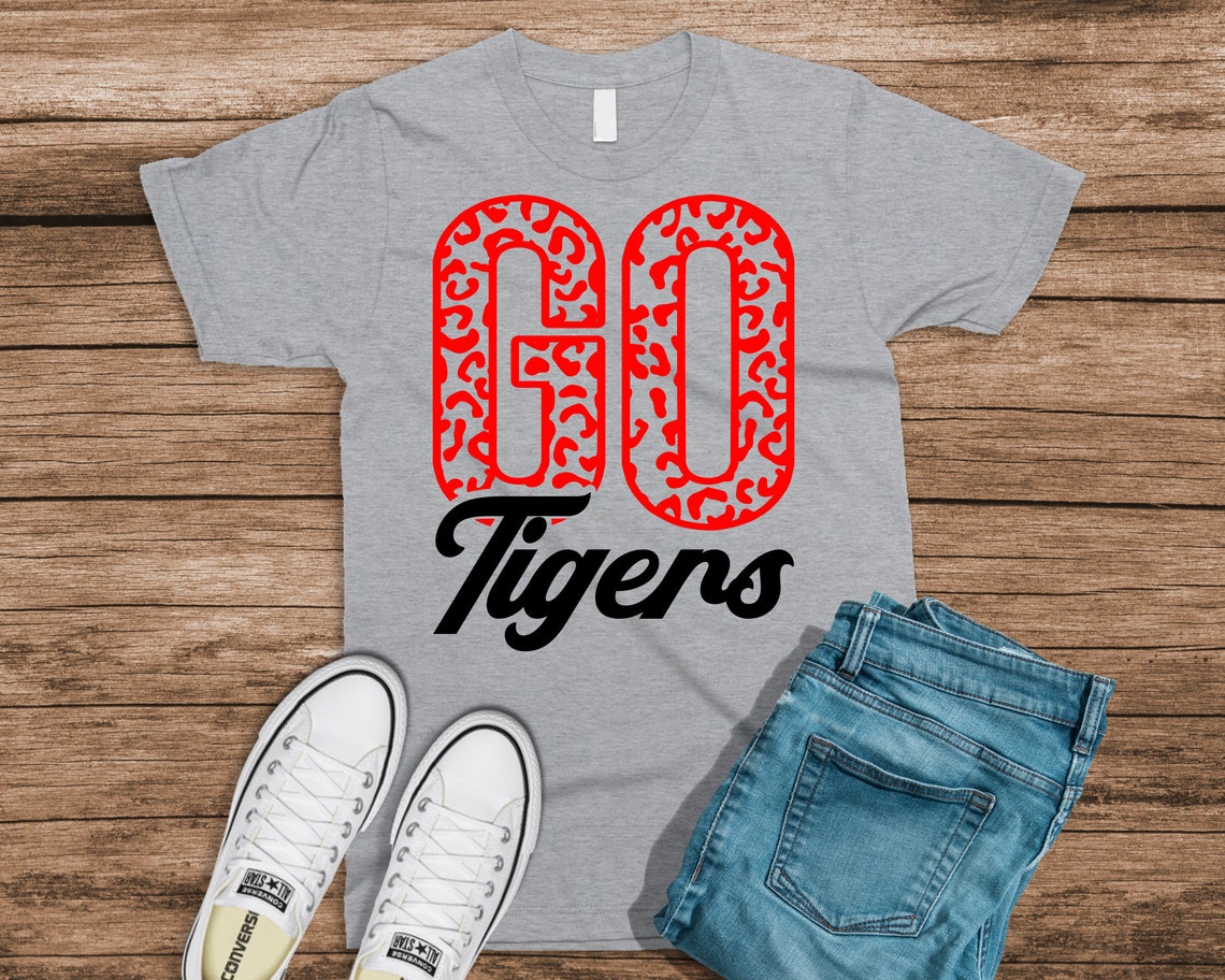 Tiger School SVG School Spirit Design Tiger Sports SVG - Etsy