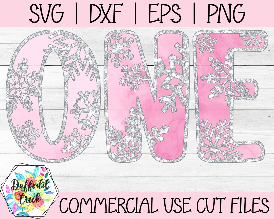 Winter Onederland SVG | Snowflake SVG | 1st Birthday SVG - Etsy