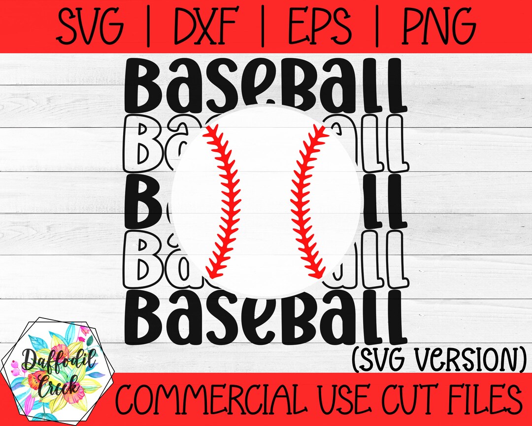 Retro Baseball SVG Groovy Baseball SVG Baseball Mom SVG - Etsy