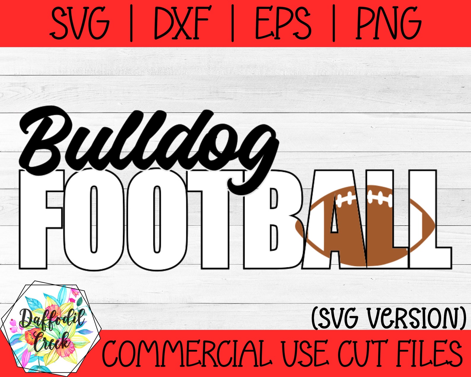 Bulldog Football SVG Football Mom SVG Bulldog Team Spirit - Etsy