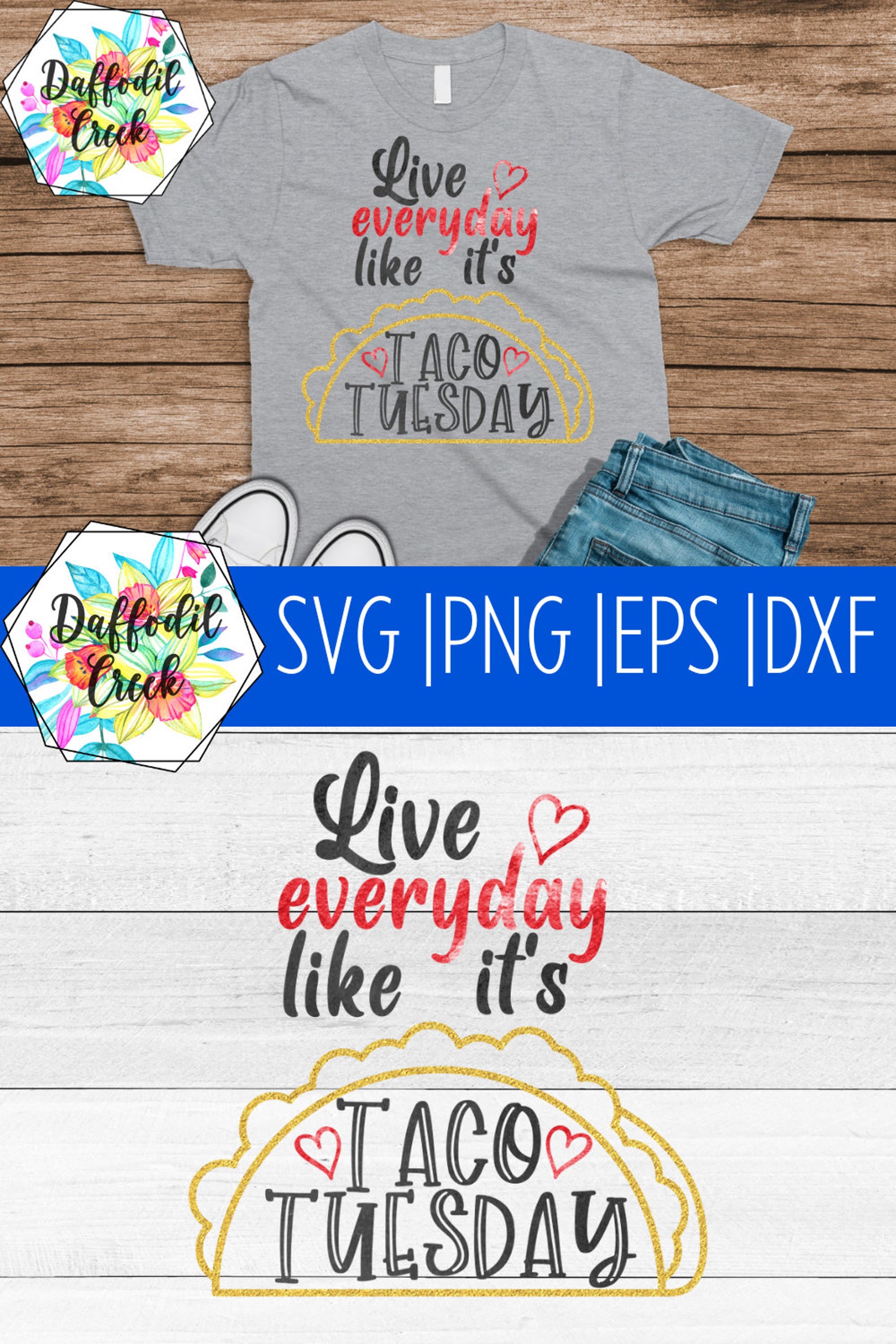 Taco Tuesday SVG Taco Clipart Taco SVG Funny Taco SVG - Etsy