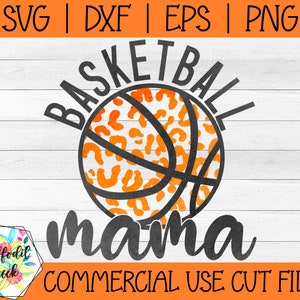 Leopard Basketball SVG | Basketball Mama SVG | Basketball Mom SVG ...
