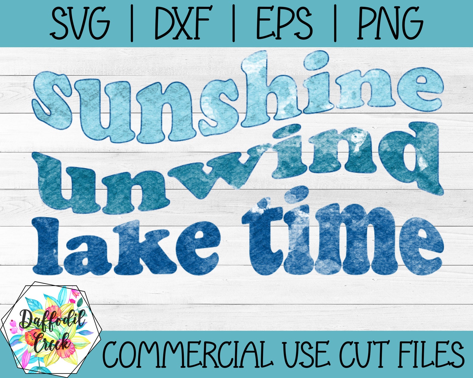 Lake Time SVG Sunshine SVG Summertime SVG - Etsy