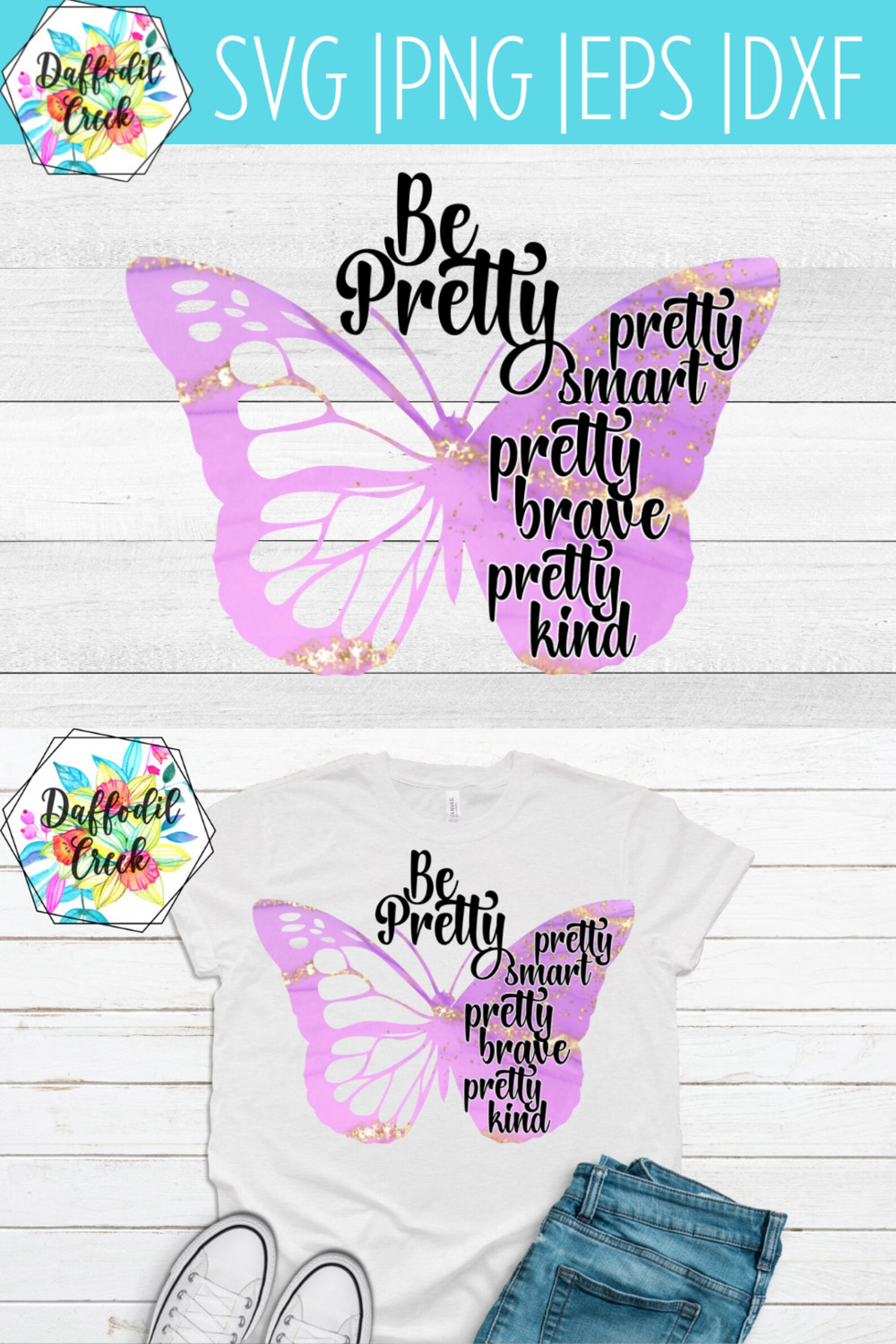 Be Pretty SVG Be Kind SVG Be Strong SVG Motivational | Etsy