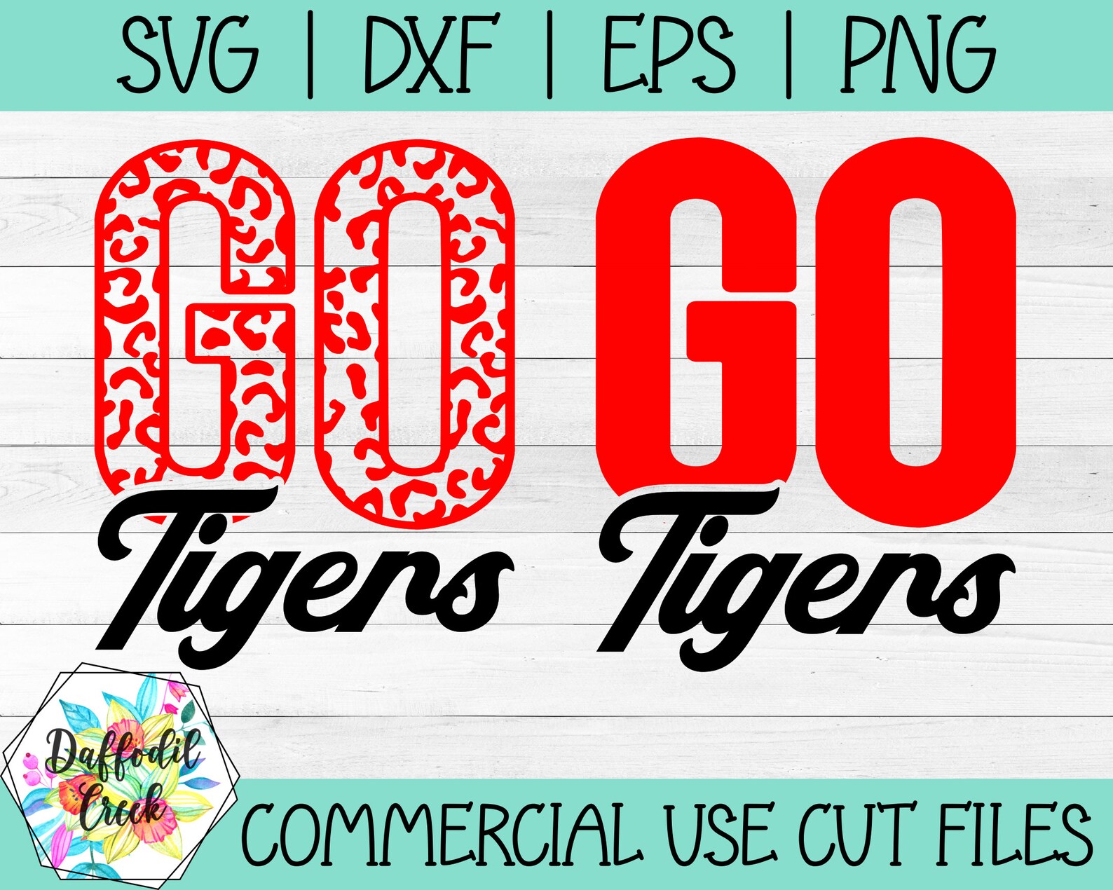 Tiger School SVG School Spirit Design Tiger Sports SVG - Etsy