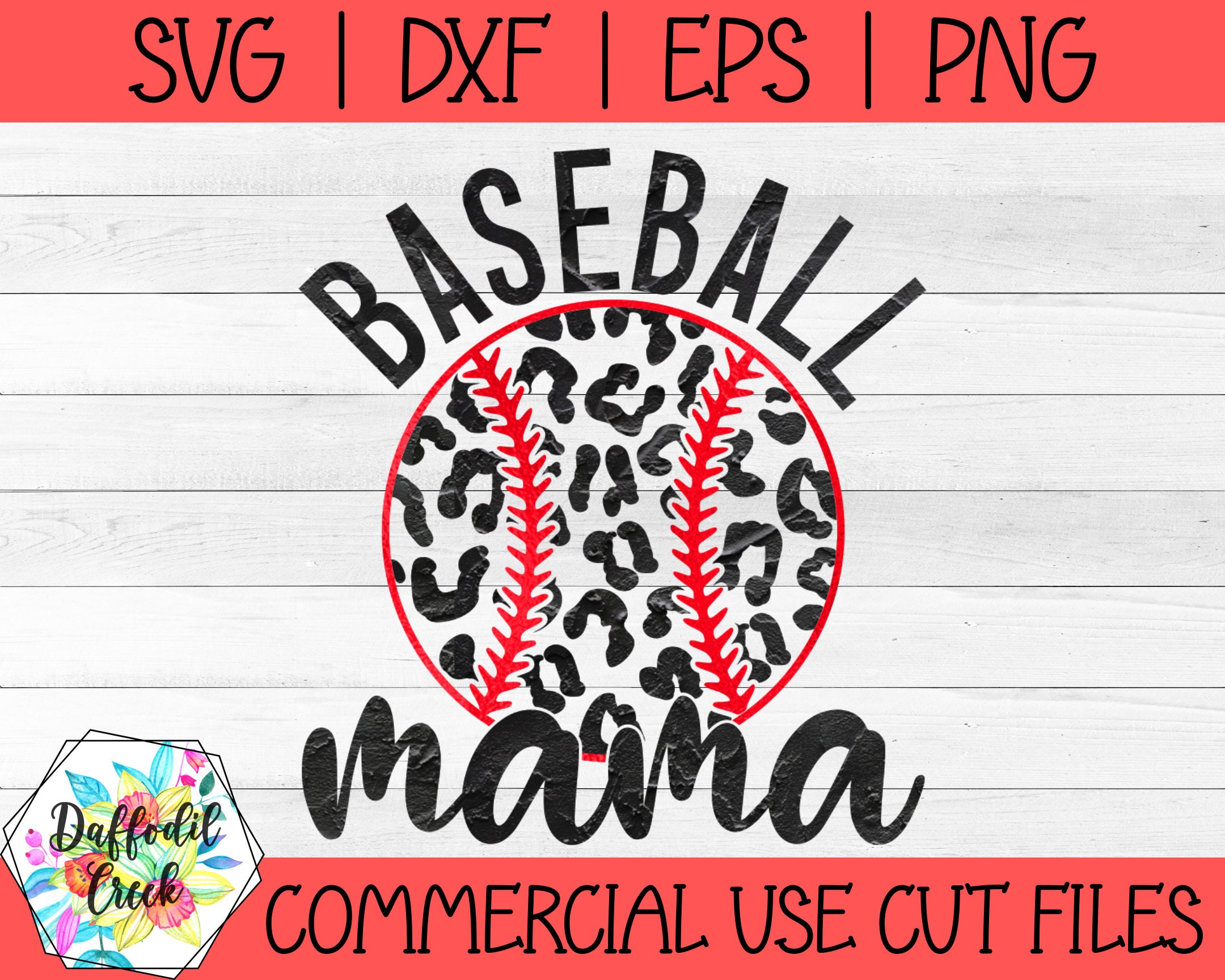 Baseball SVG Leopard Print SVG Baseball Mom SVG Cheetah - Etsy