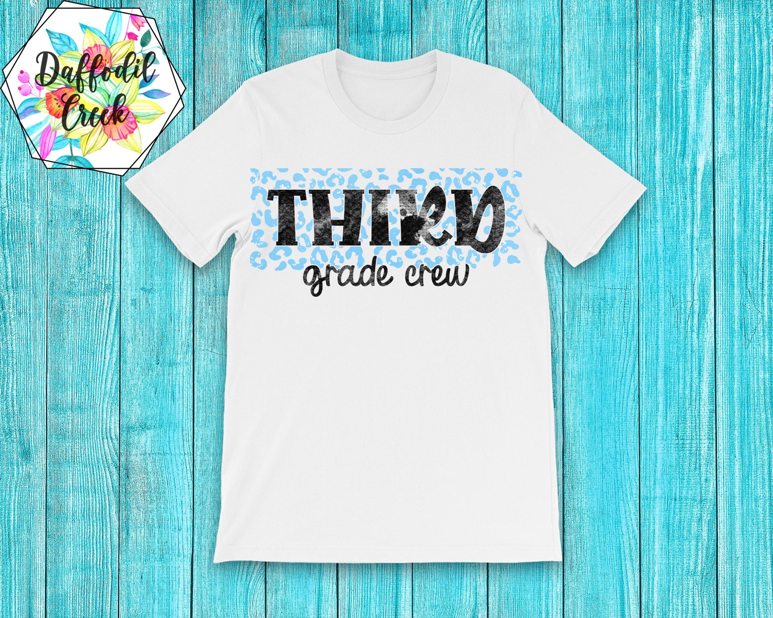 3rd Grade SVG School Leopard Print SVG Back to School SVG - Etsy