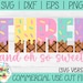 Three and Oh so Sweet SVG | Ice Cream Birthday | 3rd Birthday SVG - Etsy